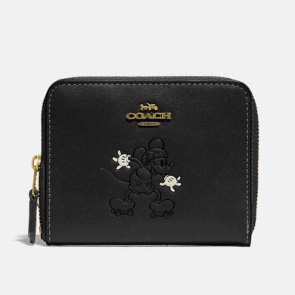 Coach | Bags | Coach Disney X Coach Small Zip Around Wallet With Disney ...